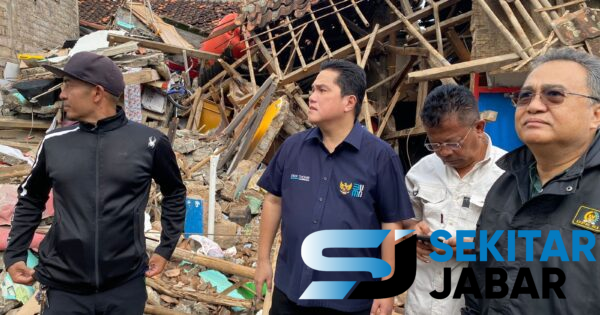 Erick Thohir Bumn Gotong Royong Bantu Pemulihan 40 Desa Terdampak